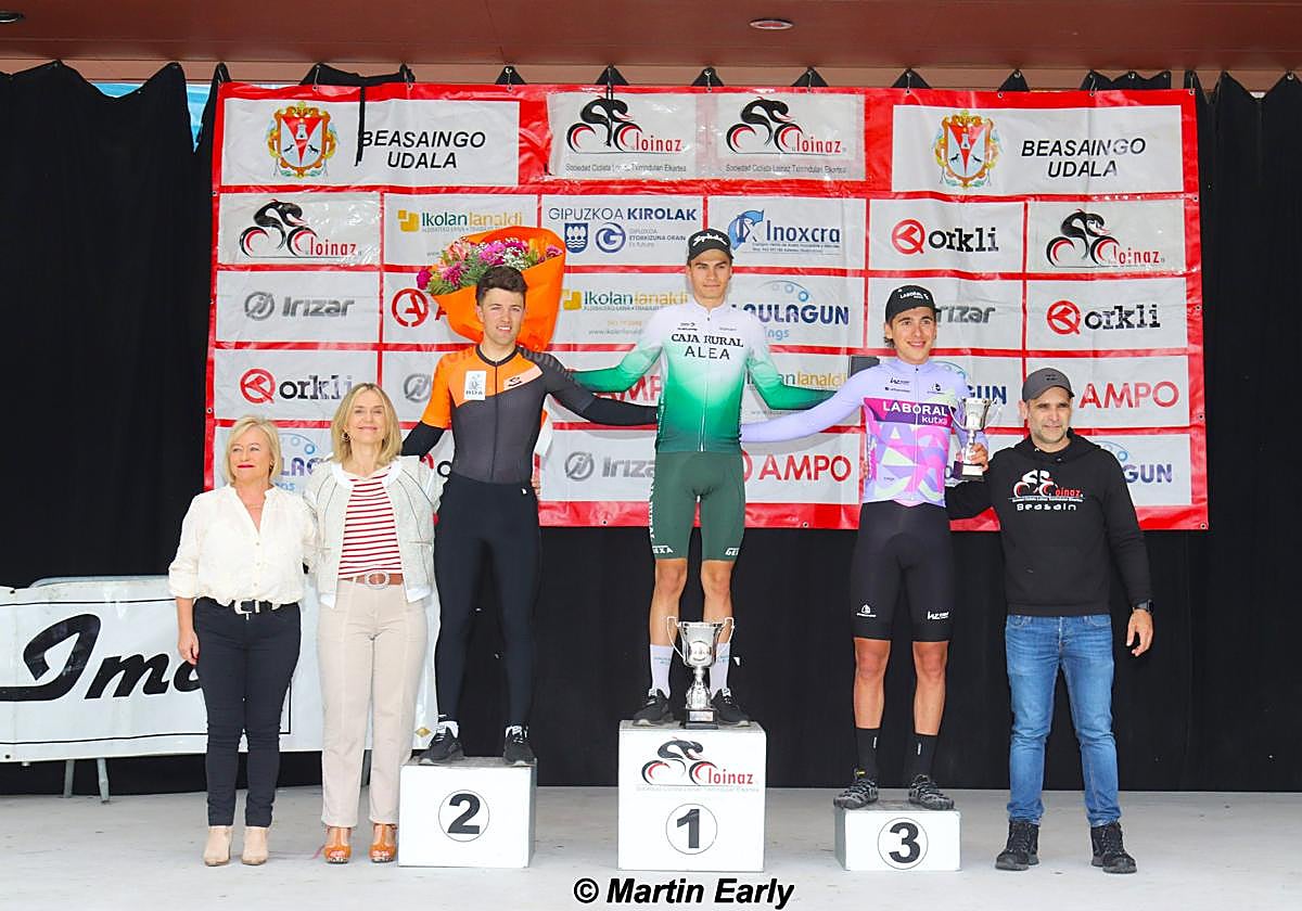 Gorka Corres, alavés de 18 años, gana al sprint la Loinaz Proba de ...