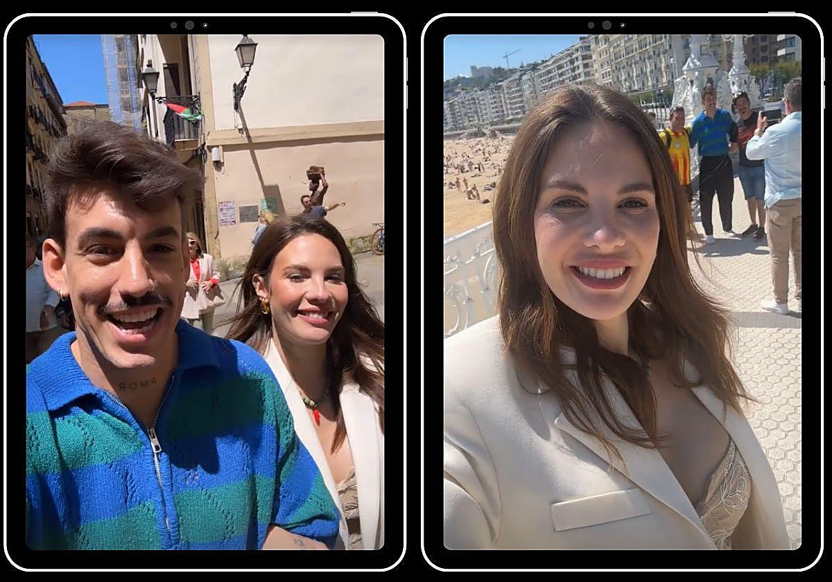 Jessica Bueno y Luitingo descubren San Sebastián: «Muy bonito pero no ...