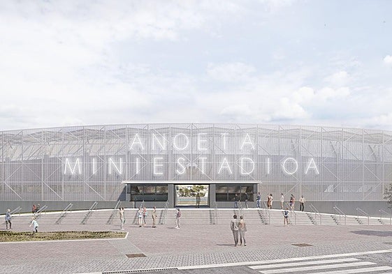 El nuevo Miniestadio de Anoeta, listo en 2026 | El Diario Vasco