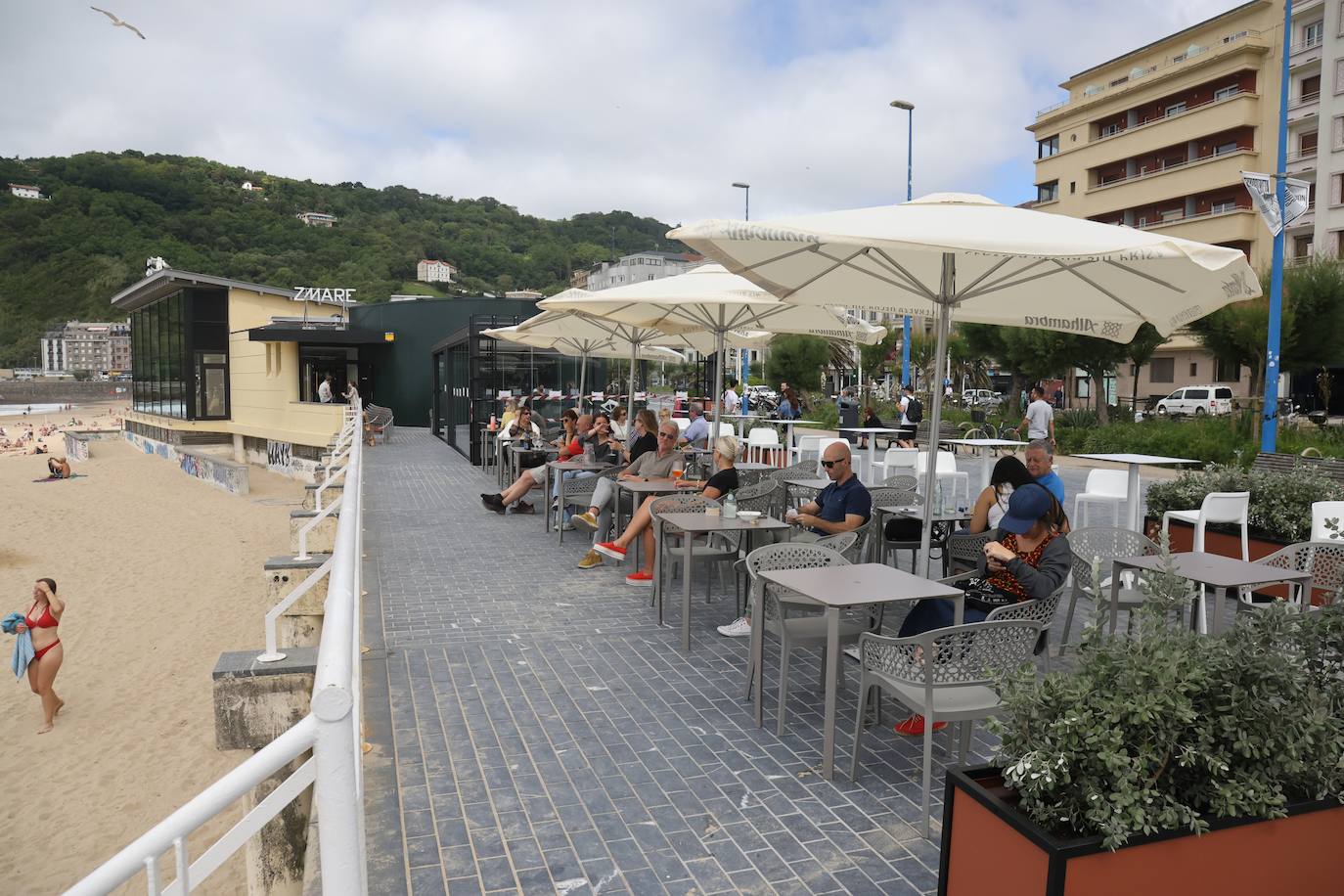 Así es la terraza del nuevo Zmare de Donostia | El Diario Vasco