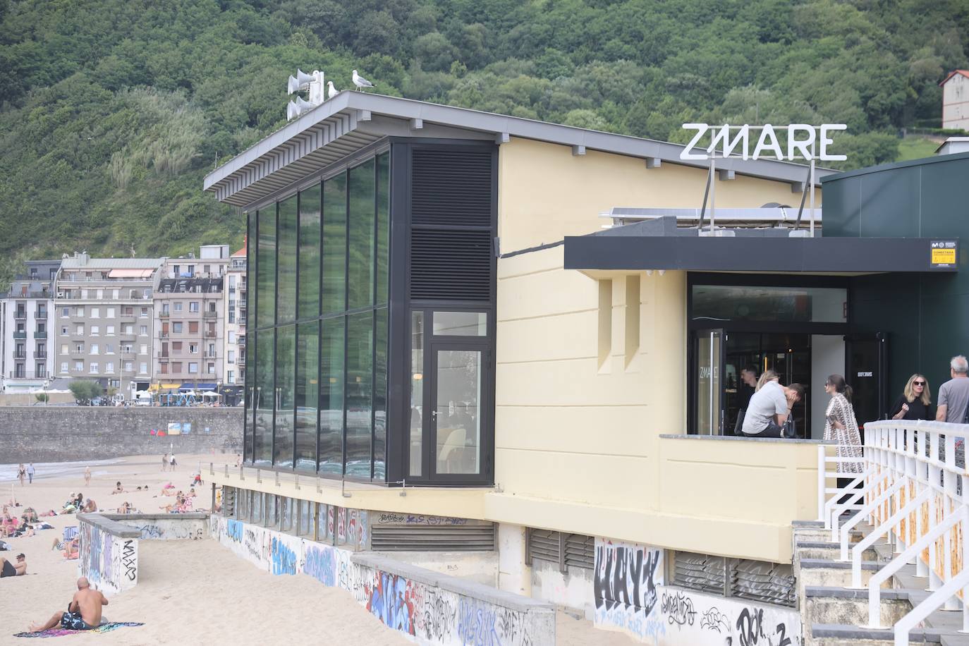Así es la terraza del nuevo Zmare de Donostia | El Diario Vasco