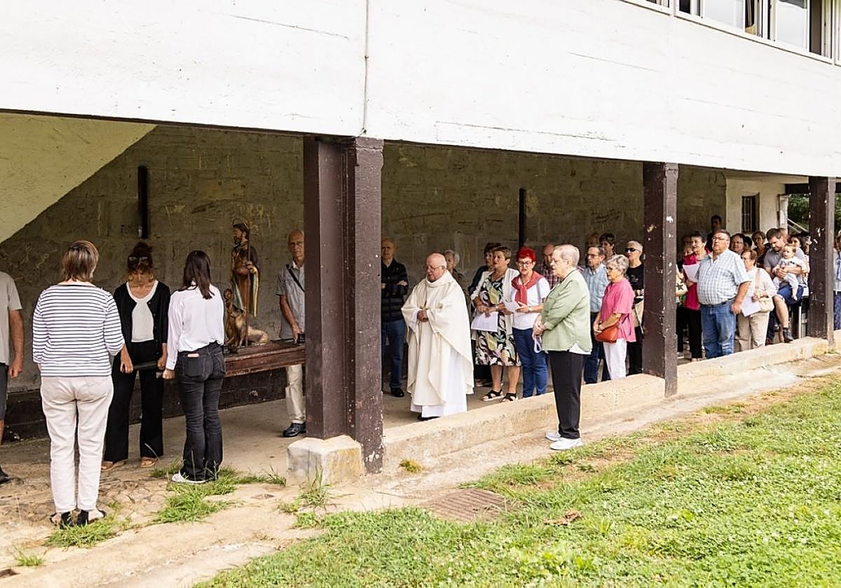 Celebración de San Roke en Azkue | El Diario Vasco