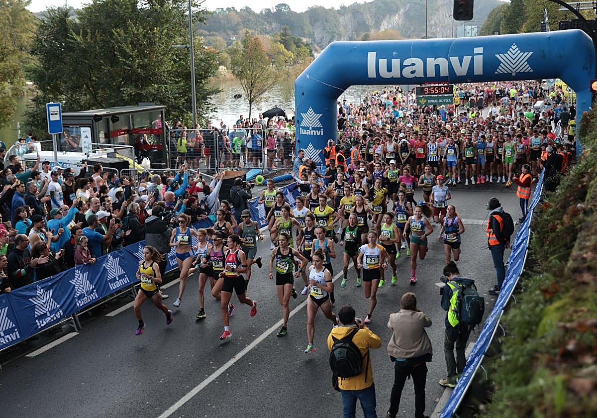 Directo de la Behobia - San Sebastián 2024: retransmisión de la carrera ...