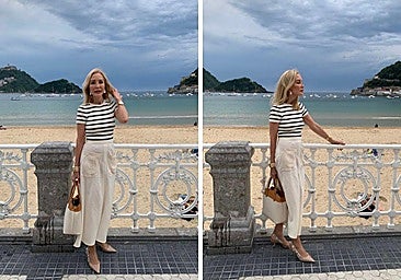 Carmen Lomana sobre su regreso a San Sebastián: «Fue pisar la arena de ...