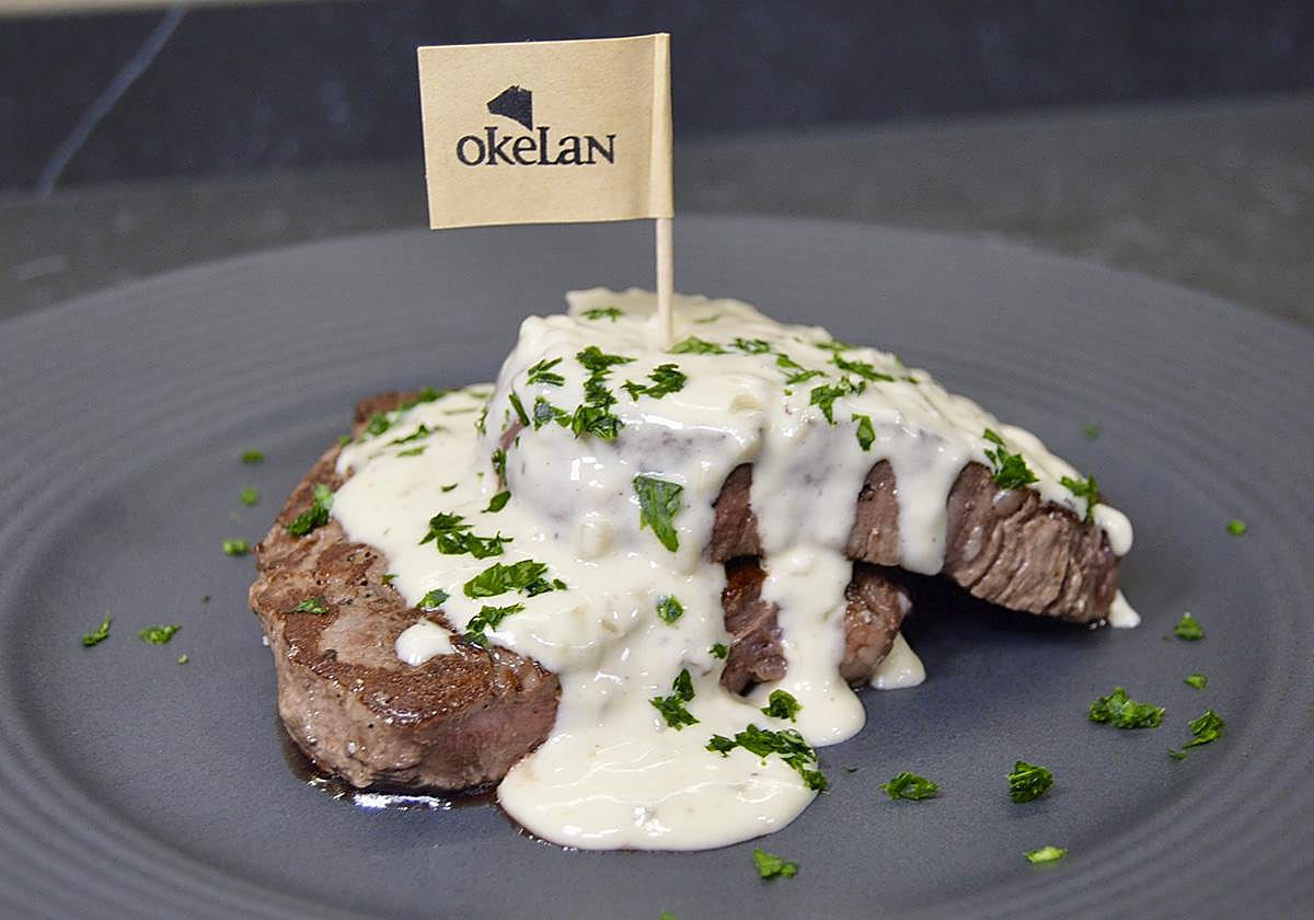 Receta de solomillo de buey con salsa cremosa de ajo | El Diario Vasco