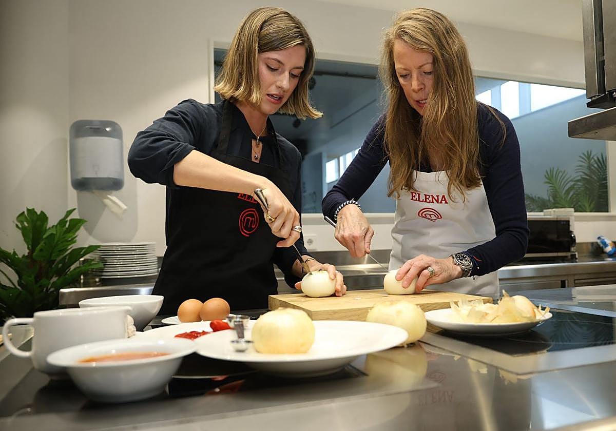 Elena prepara sus platos estrella de MasterChef en la cocina de DV ...