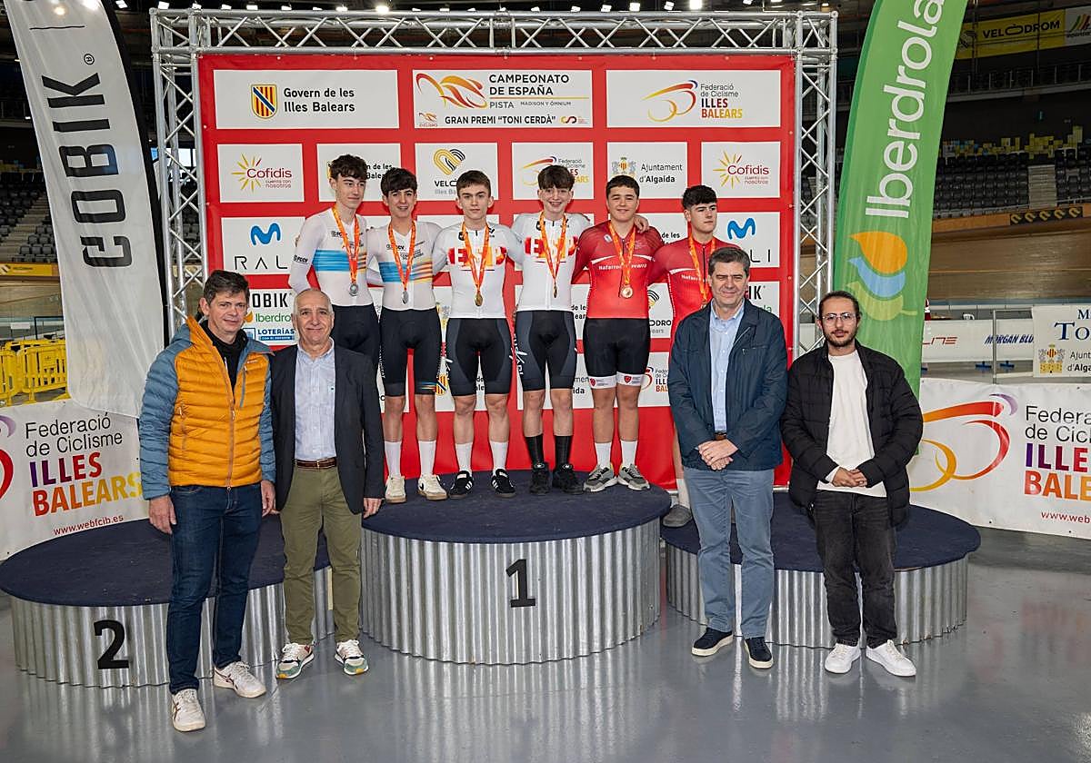 El ciclista Xabat Martín se proclamó campeón de España de la prueba ...