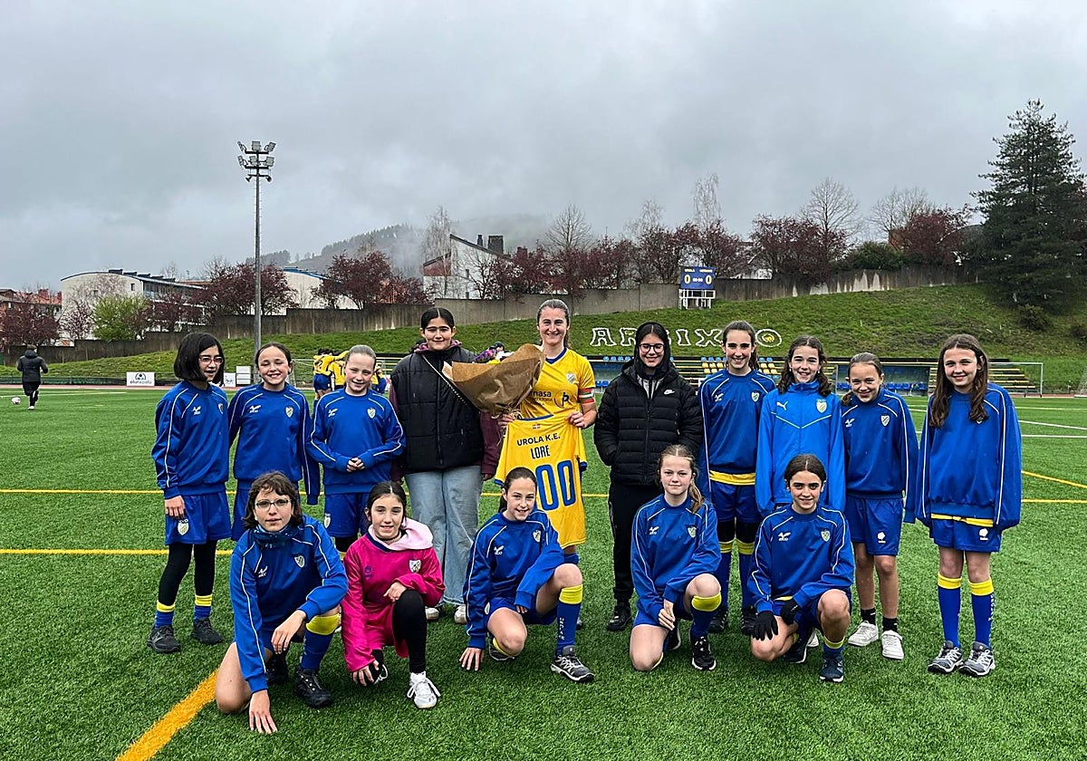 Lorea Narraspe, primera jugadora femenina en disputar 200 partidos ...