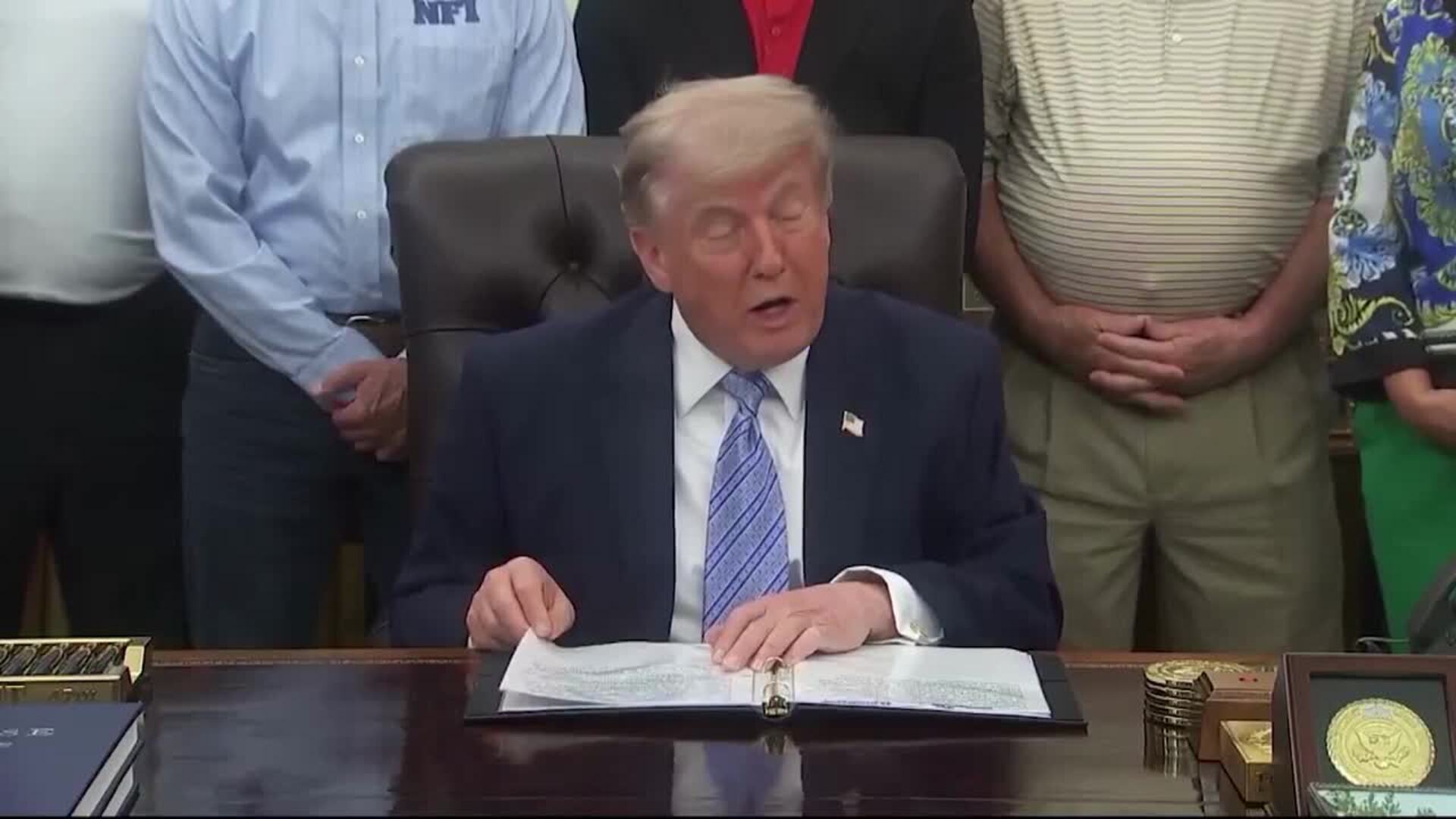Trump anuncia el cese de la ofensiva israelí en Líbano y de los ataques ...