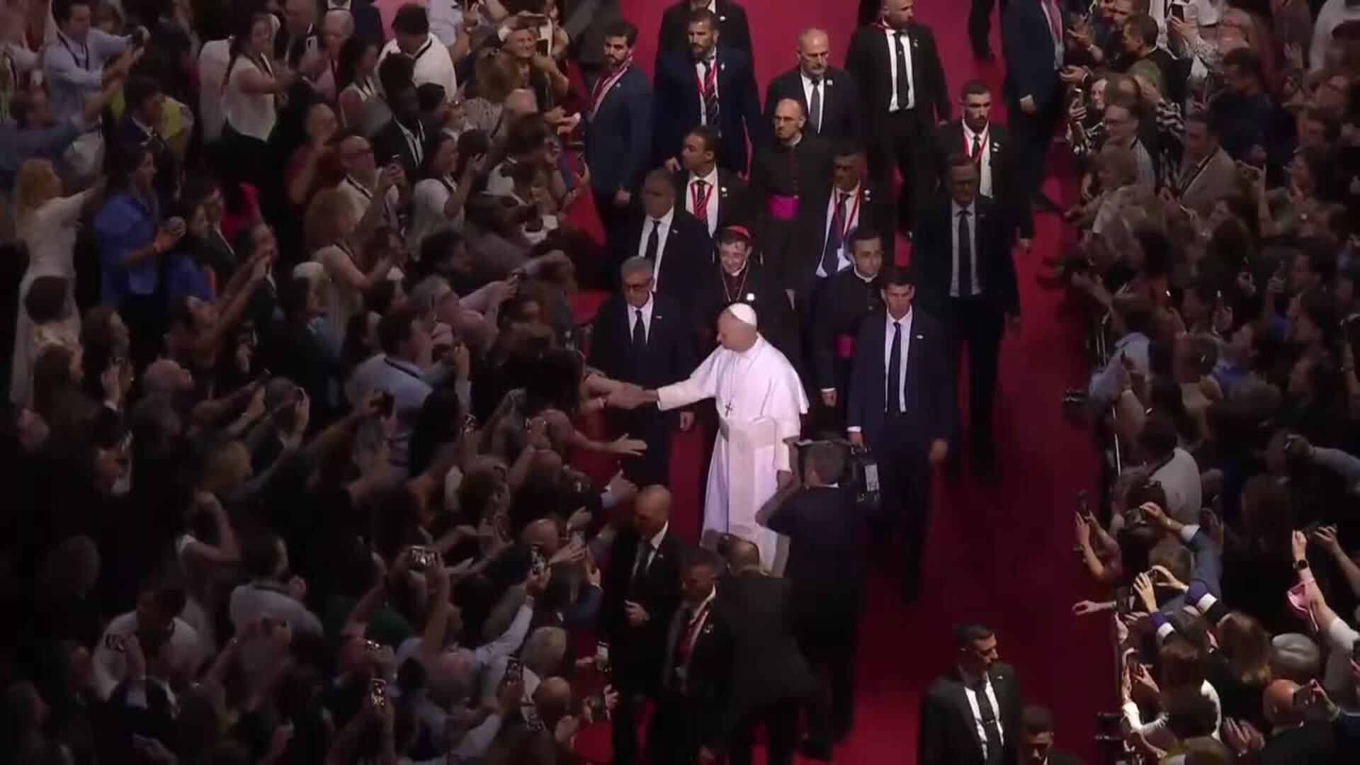 El Papa llega al Movistar Arena | El Diario Vasco