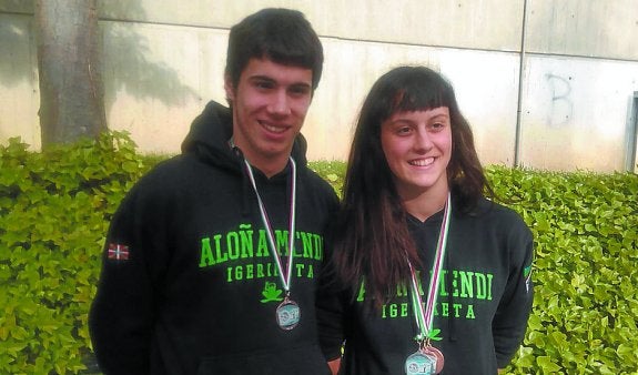 Medallas para Eric Ugarte y Nerea Díaz, que en julio estarán en ...
