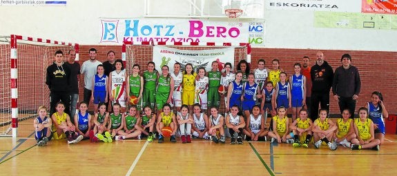 Éxito en el II torneo Aresko de baloncesto | El Diario Vasco