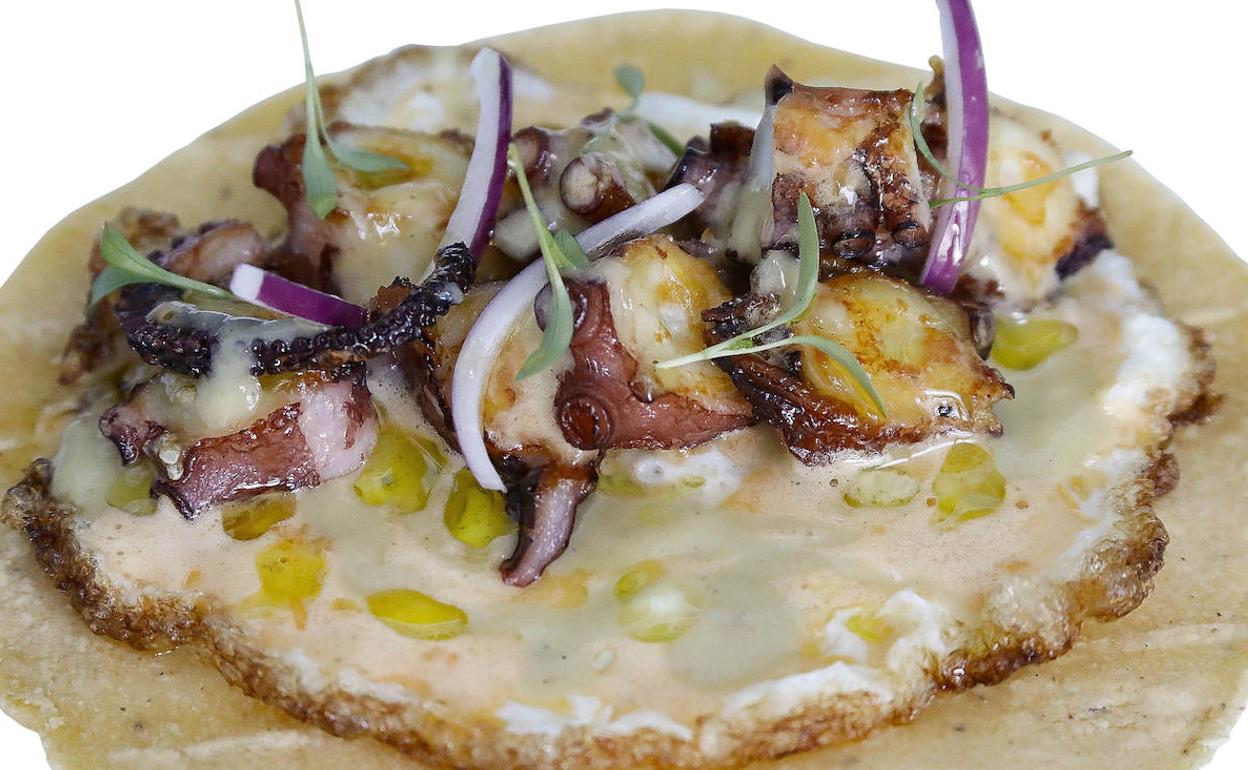 Taco de pulpo y huevo | El Comercio: Diario de Asturias