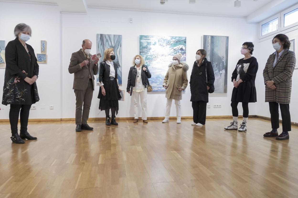 Exposición colectiva de cinco mujeres en la Fundación Alvargonzález ...