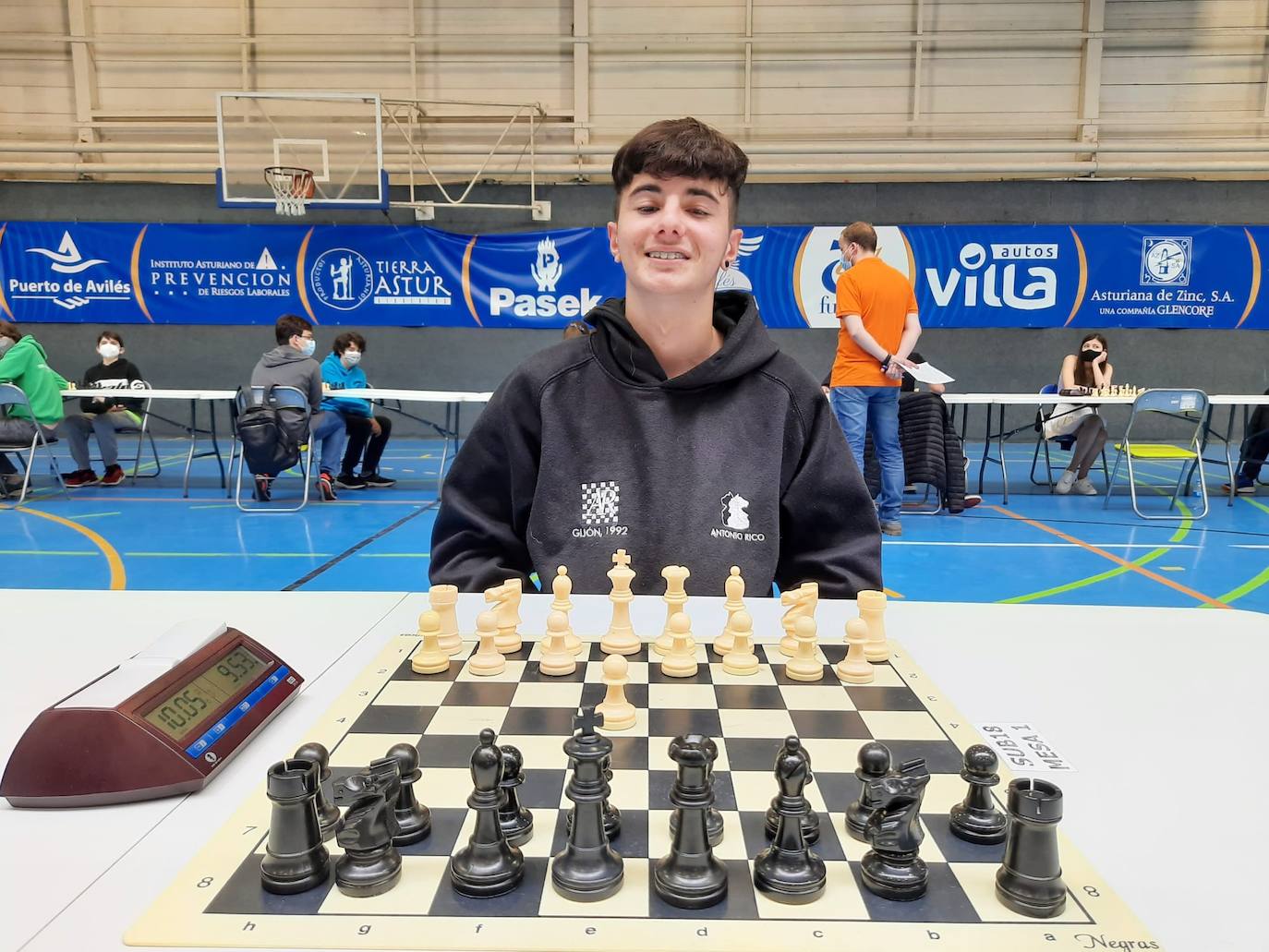 Adán Álvarez, campeón de Asturias en categoría sub 18 | El Comercio