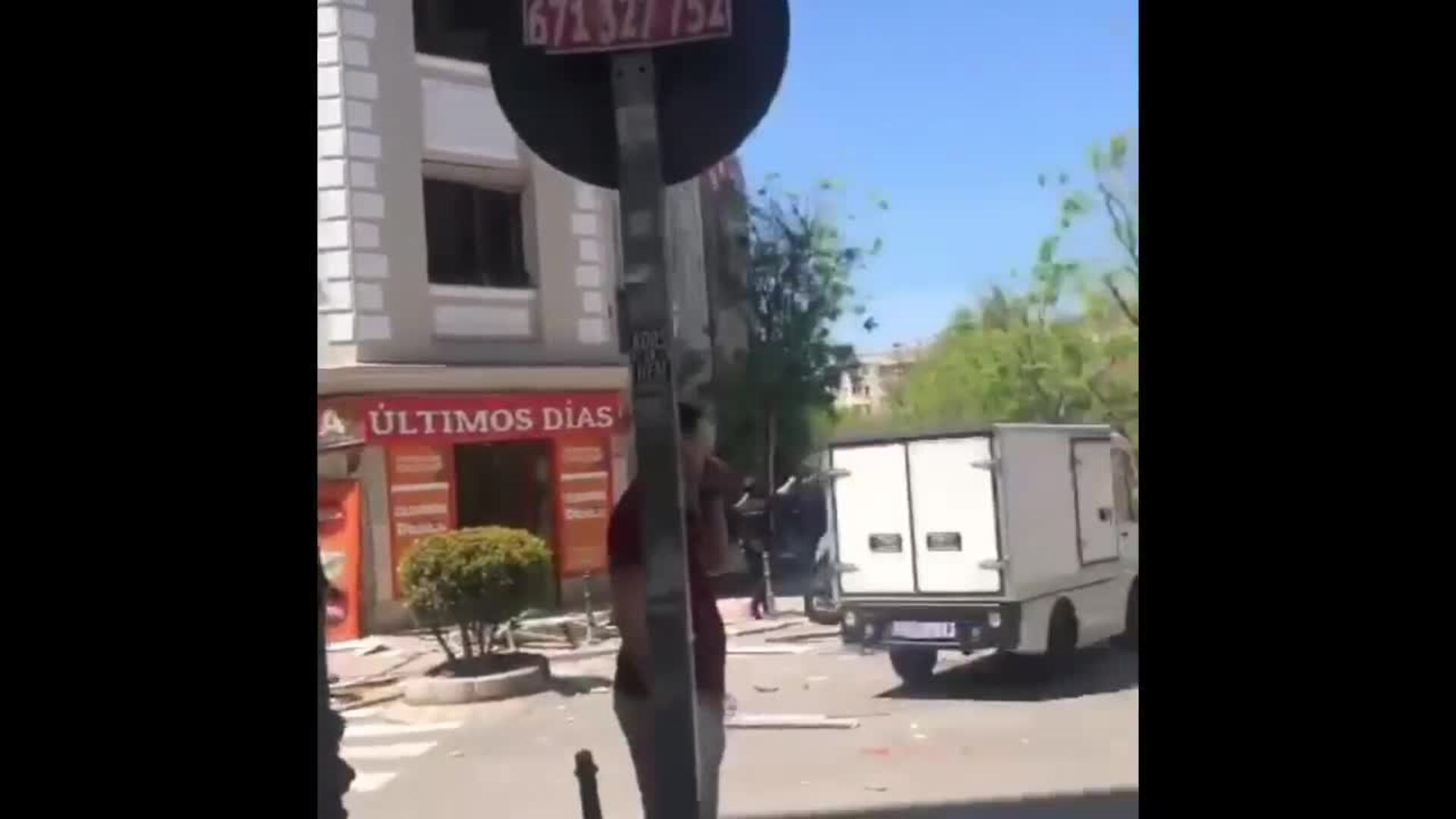 La explosión de un edificio en Madrid | El Comercio: Diario de Asturias
