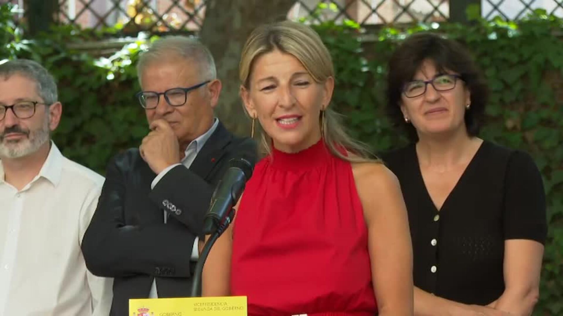 Díaz pide a la patronal que "se siente en la mesa" y llegue a un ...