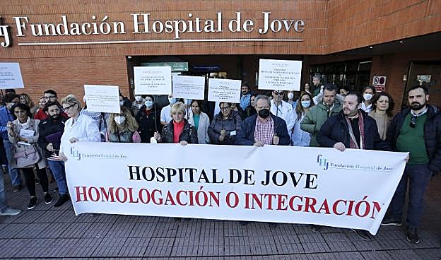 El Hospital de Jove exige condiciones igualitarias | El Comercio ...