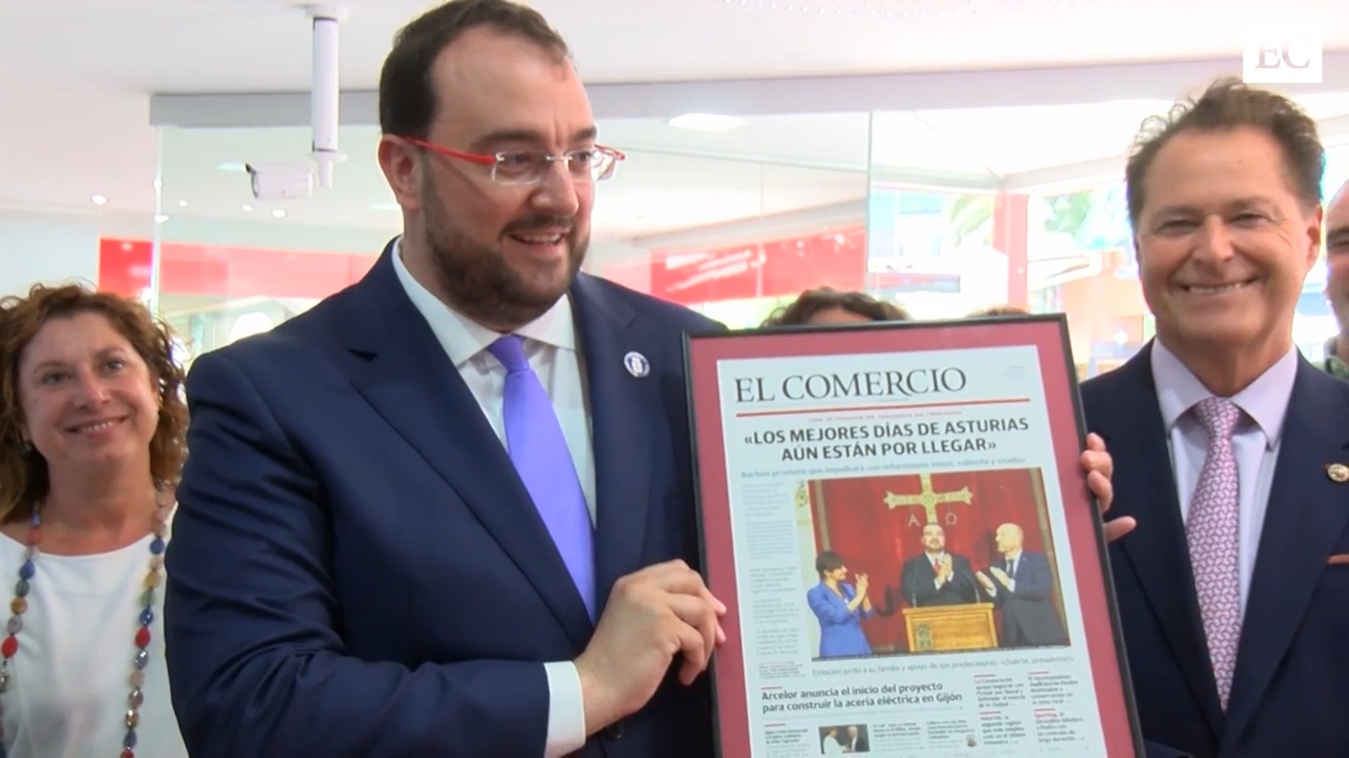 Adrián Barbón: «La variante entra en servicio, Asturias entra en una ...