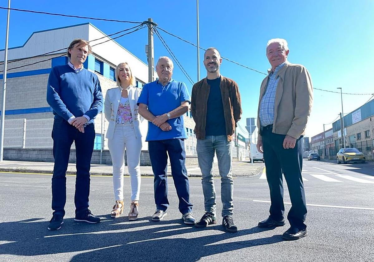 Finalizan las obras del área empresarial de Proni en Siero | El ...