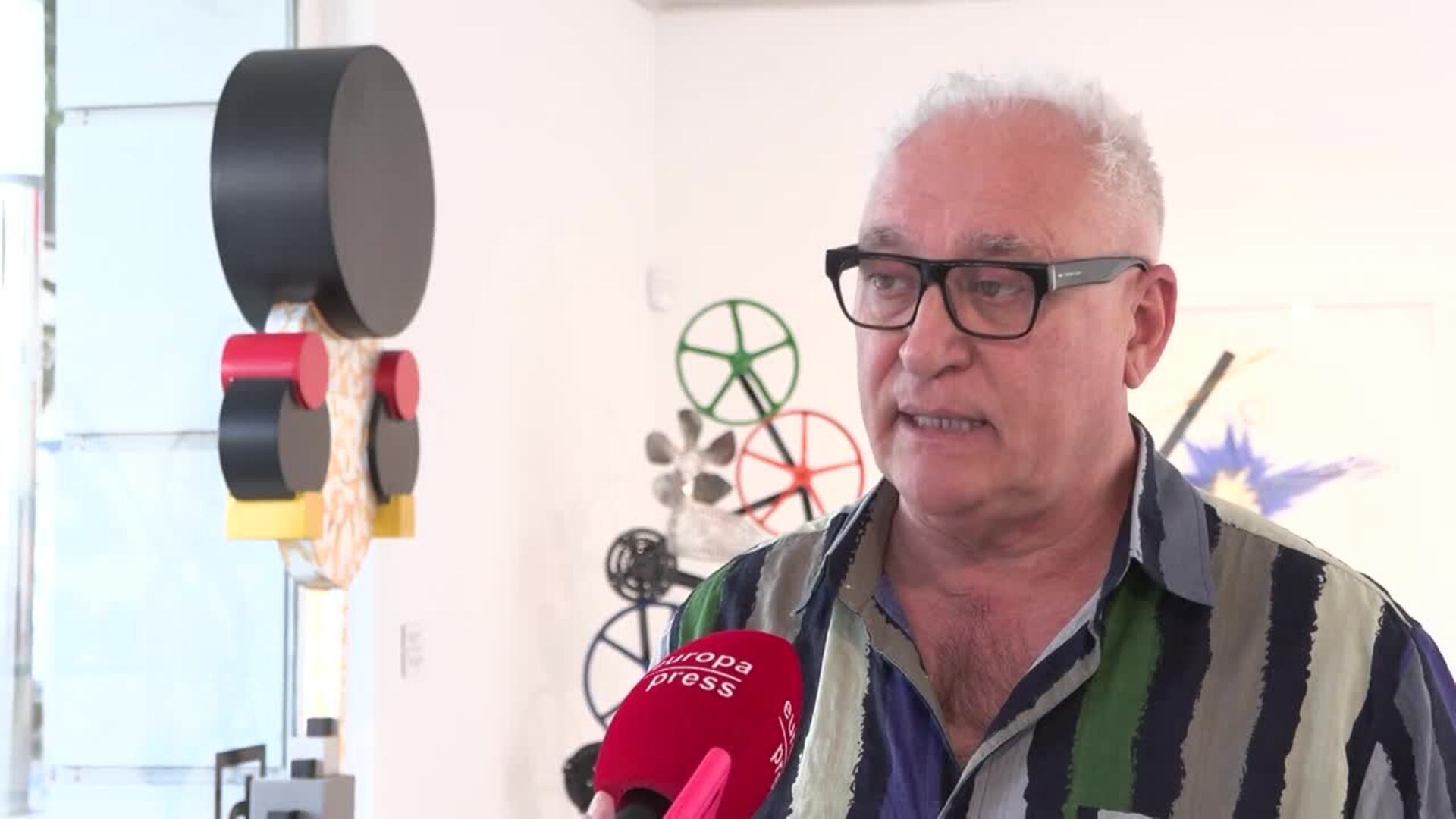 Sansón: "He querido expresar el movimiento, la fuerza y la vida que hay ...