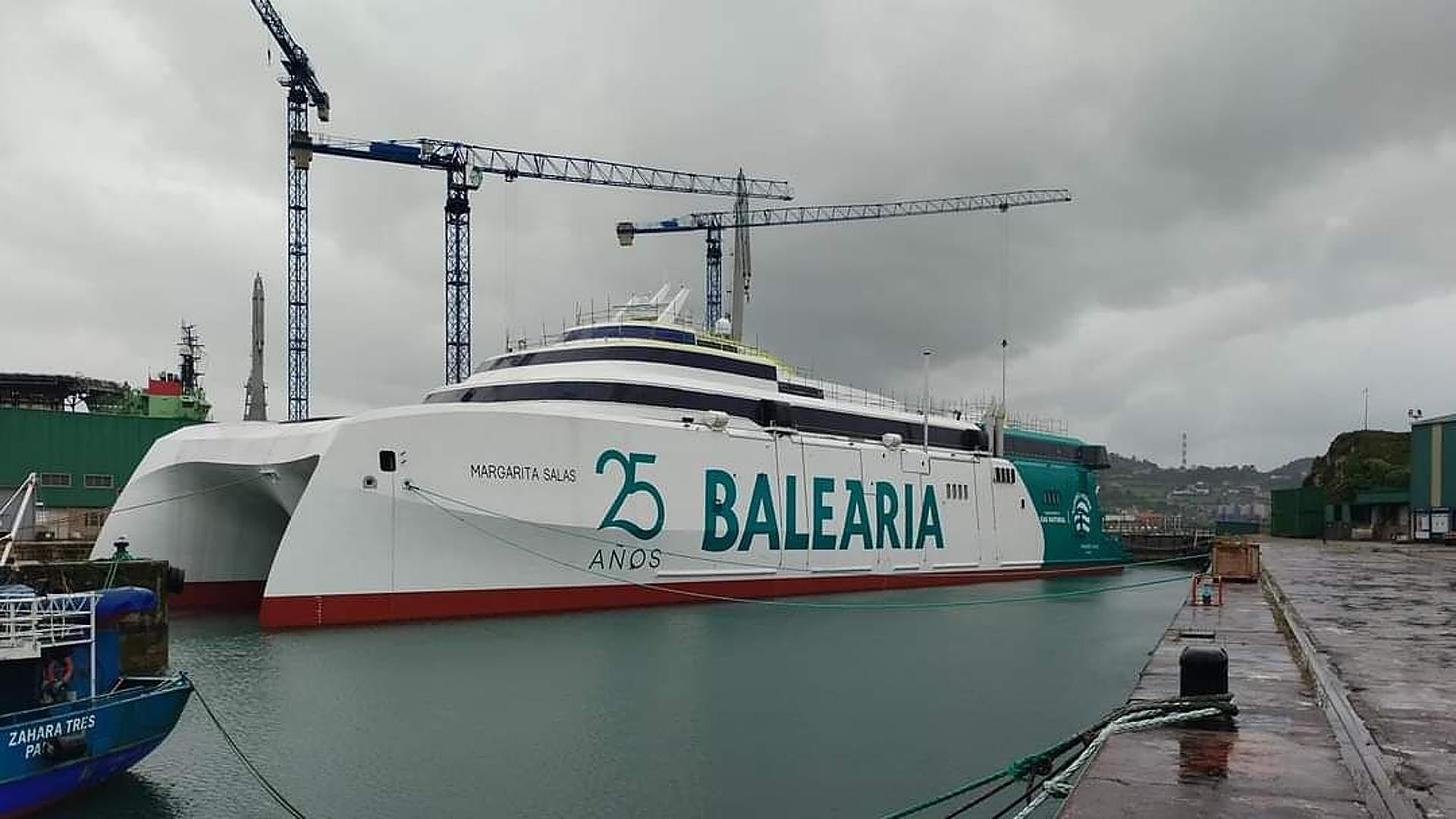 Armón ultima el buque 'Margarita Salas' que construye para Baleària ...