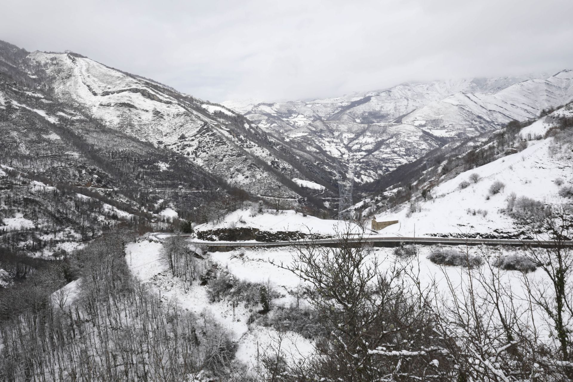 Asturias, bajo la nieve: las fotos que deja la borrasca 'Francis' | El ...
