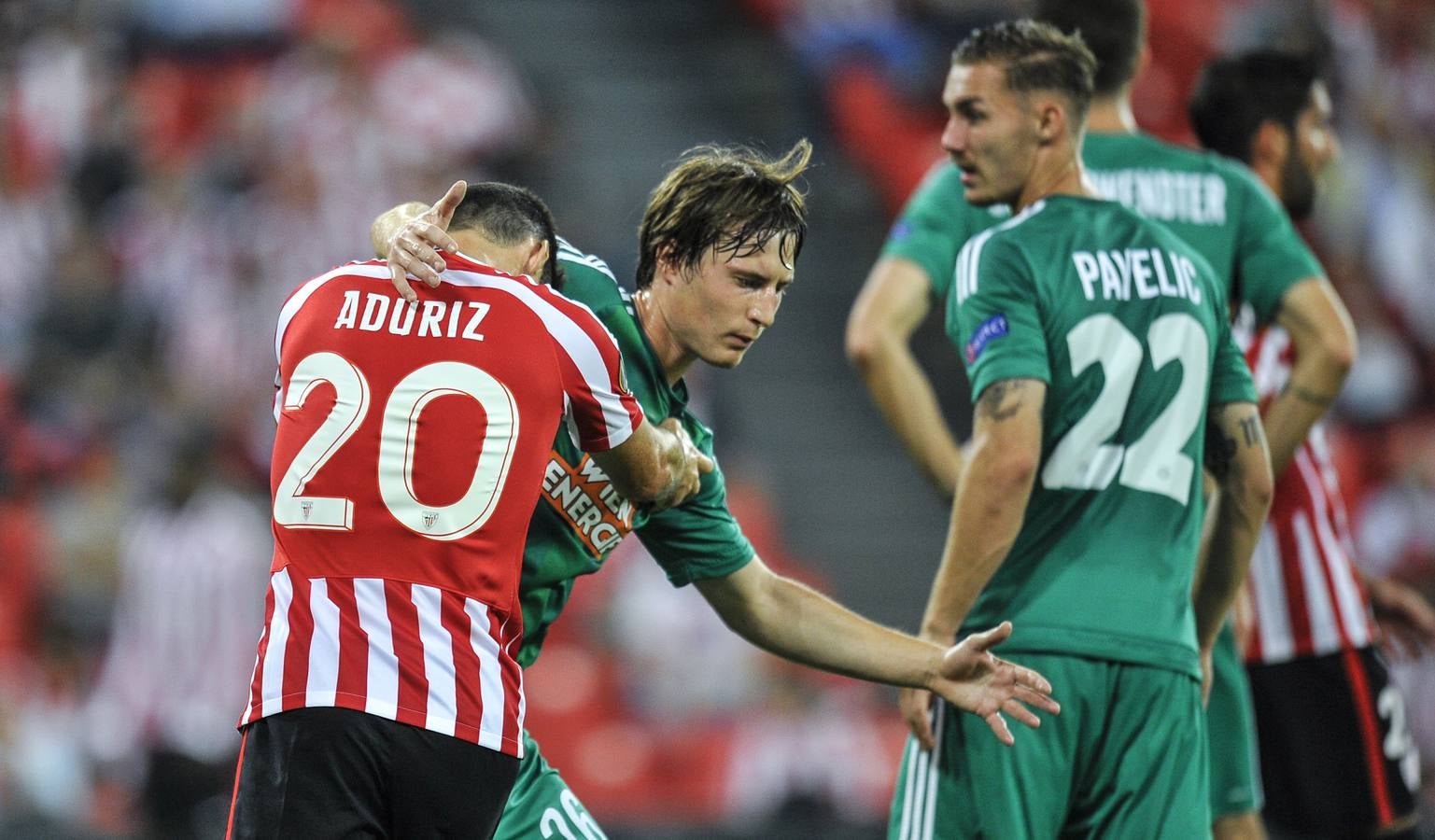 Las mejores imágenes del Athletic - Rapid de Viena | El Correo