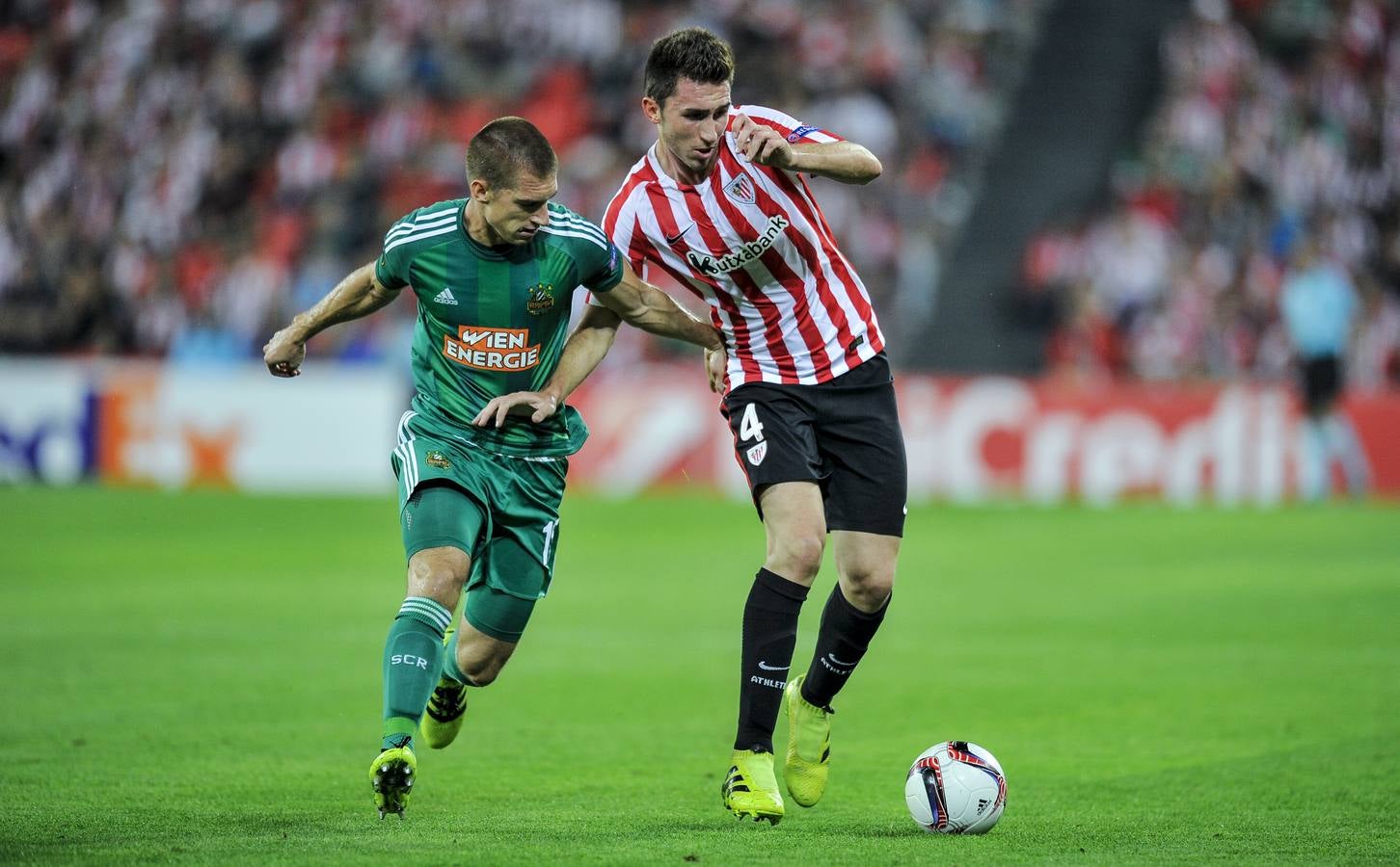 Las mejores imágenes del Athletic - Rapid de Viena | El Correo