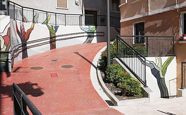 Amurrio y Areta estrenan murales en San José e Iturralde | El Correo