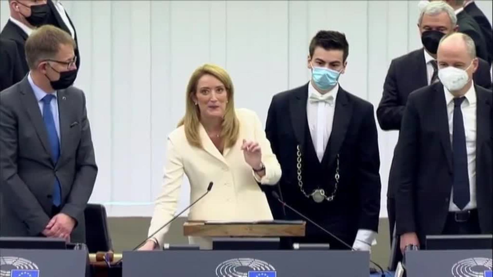 La maltesa Roberta Metsola, nueva presidenta del Parlamento Europeo ... La maltesa Roberta Metsola, nueva presidenta del Parlamento Europeo ...