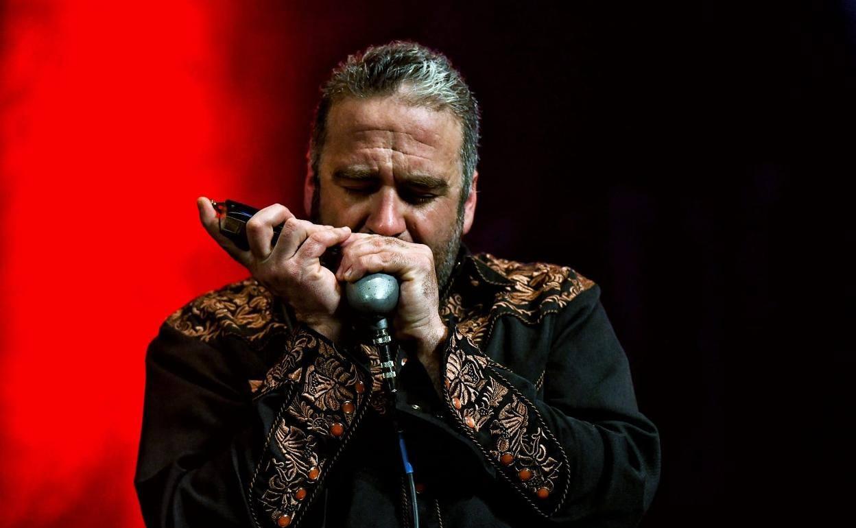Concierto en Falerina de Greg Izor, cantante de blues | El Correo
