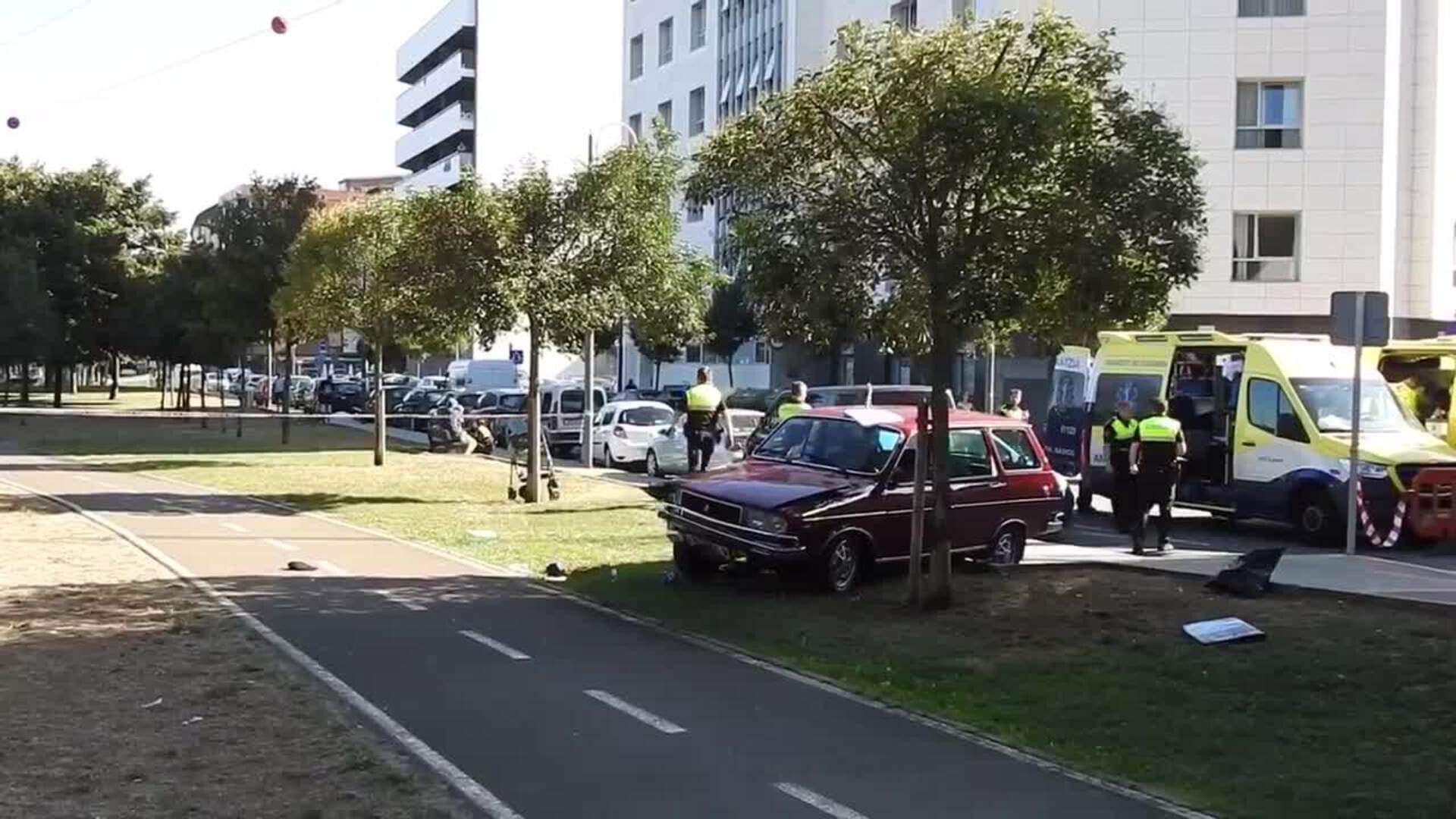 Herida grave una mujer de 93 años al ser arrollada por un conductor que sufrió un infarto en ...