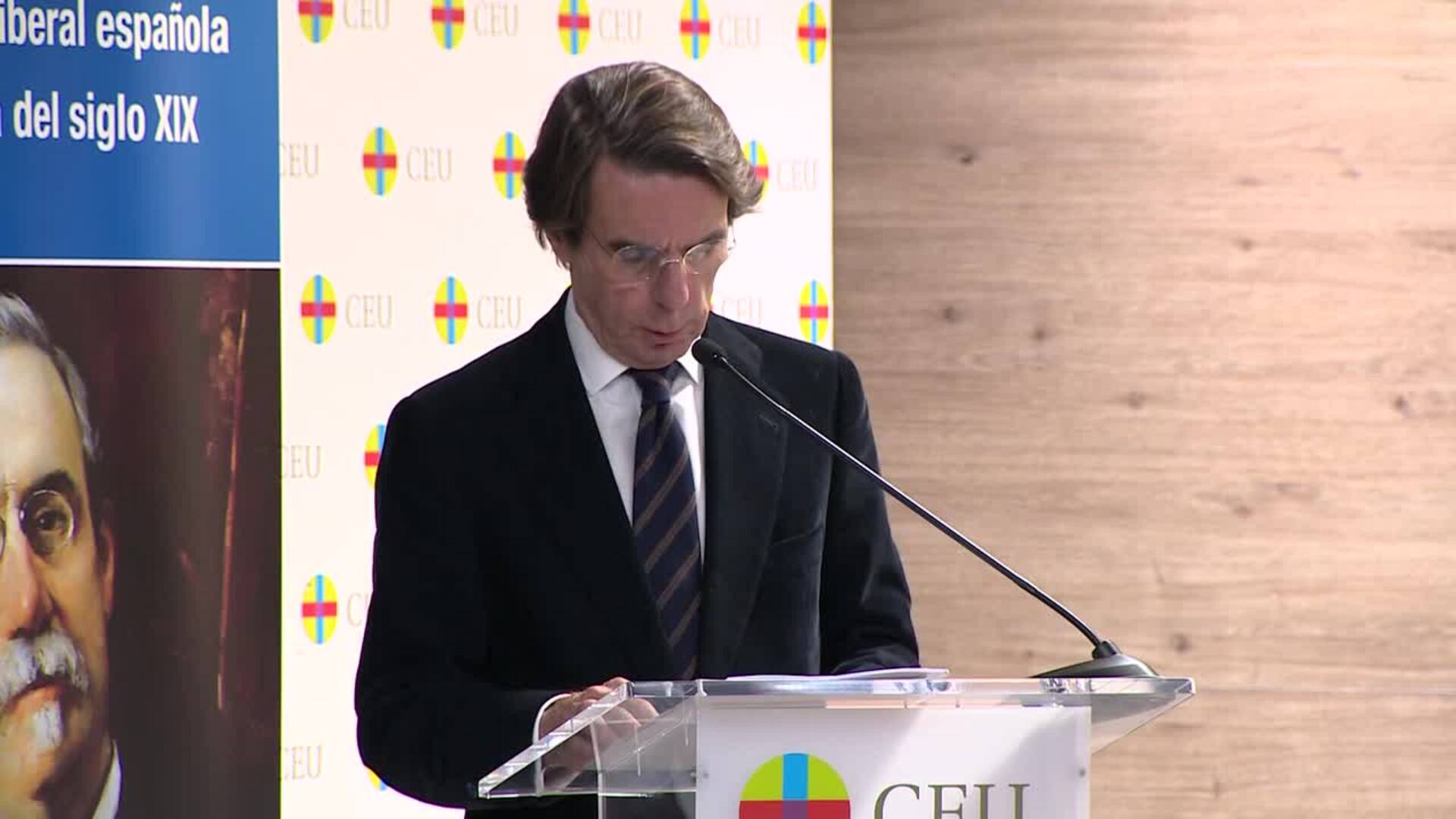 Aznar afirma que la expresión Aznar afirma que la expresión