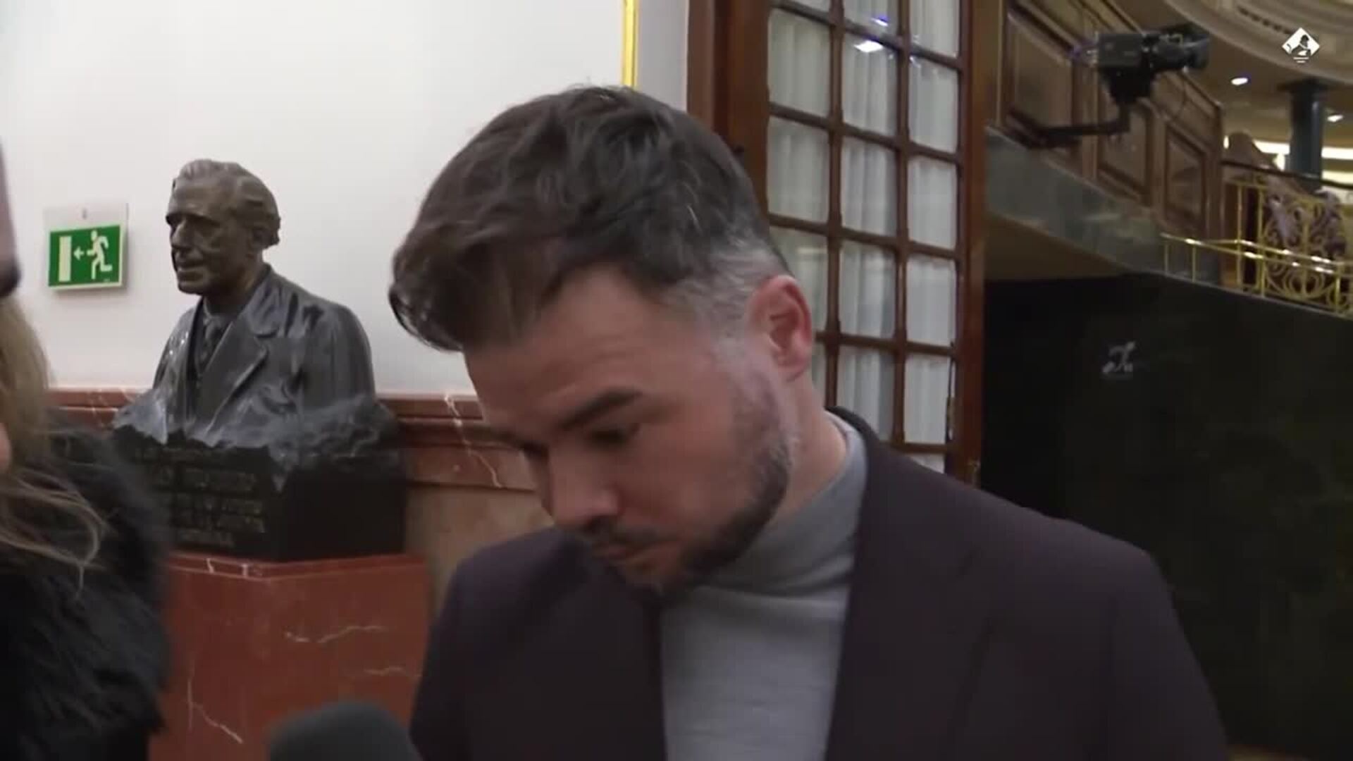 Rufián afirma que "la verdad está cercando" a Marlaska | El Correo