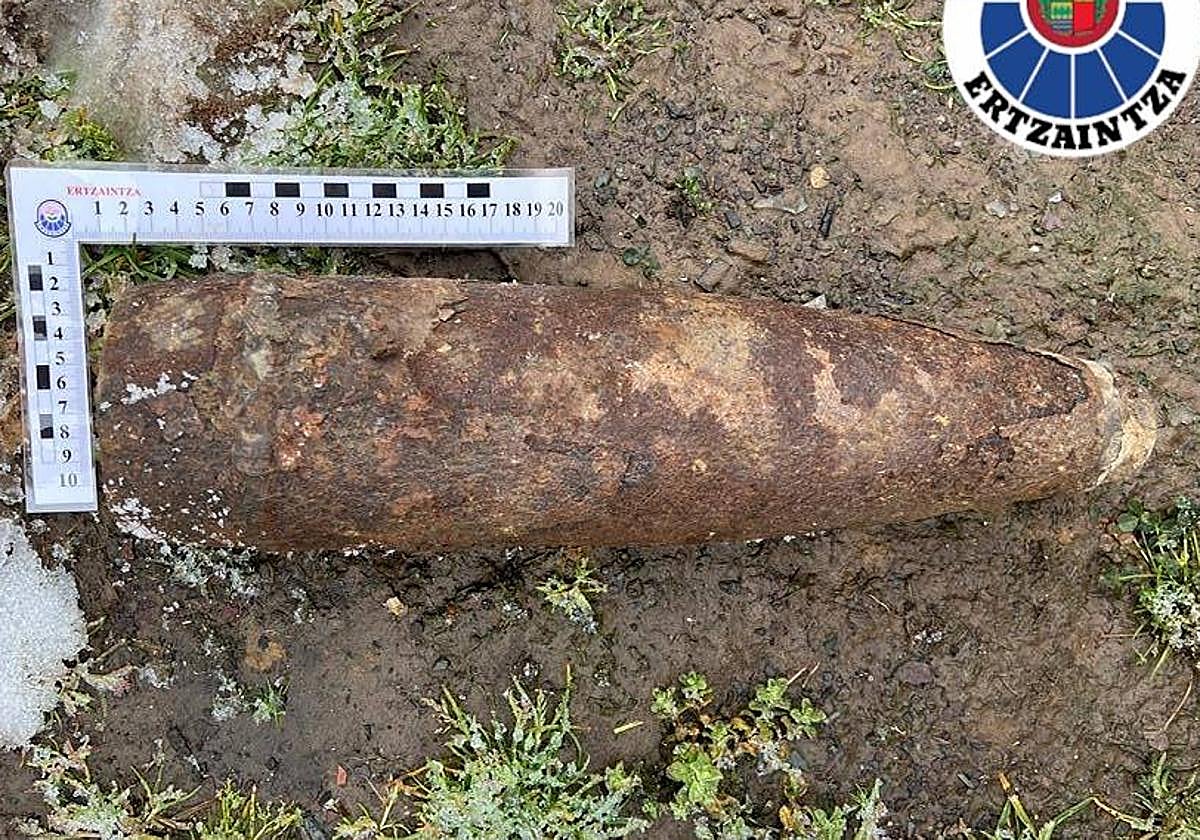 Localizan un obús de la Guerra Civil en Barakaldo | El Correo