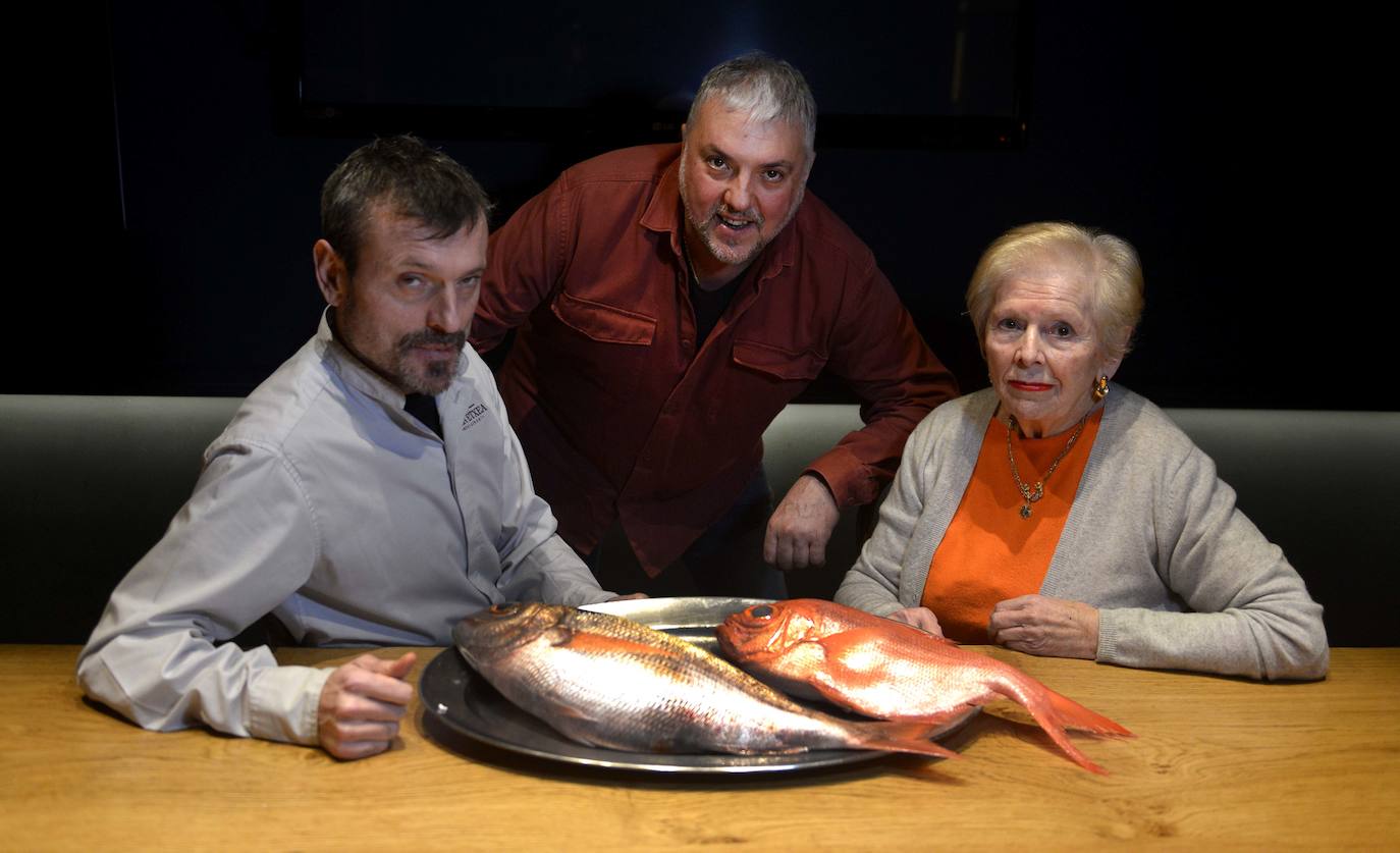 Mariscos y pescados de gran tamaño el Zuen Etxea de Gorliz | El Correo