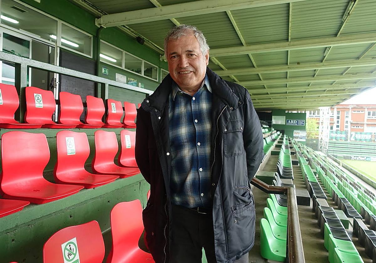 Ángel Castro, presidente del Sestao: «Este es nuestro sitio como mínimo ...