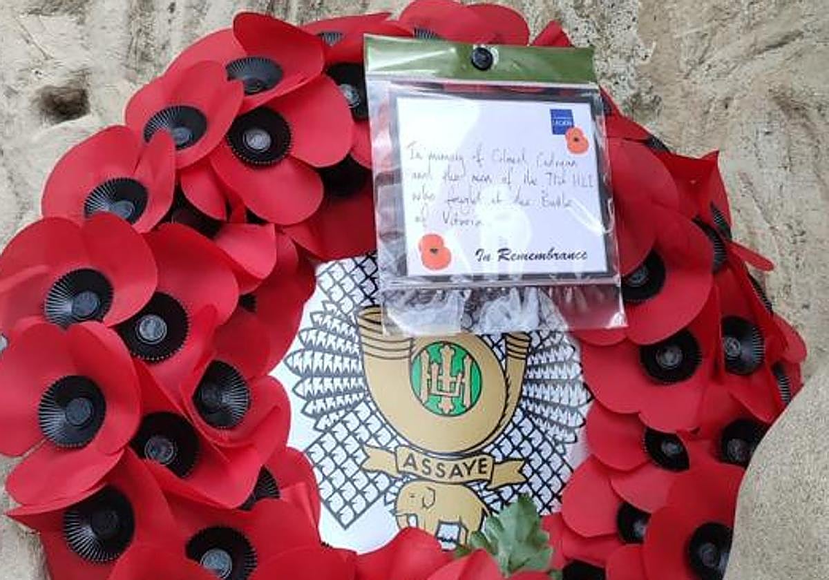 ¿A quién homenajea la corona de 'poppies' del monumento a la Batalla de ...