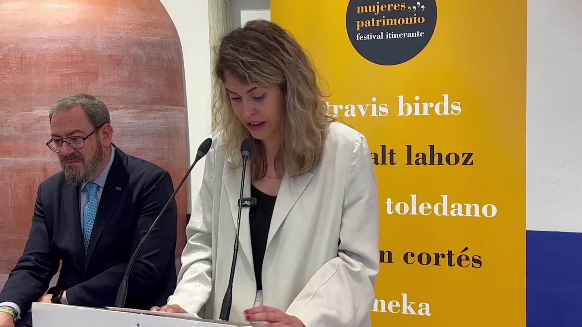 Carmen Cortés, Travis Birds y Ángeles Toledano, en el II Mujeres ...