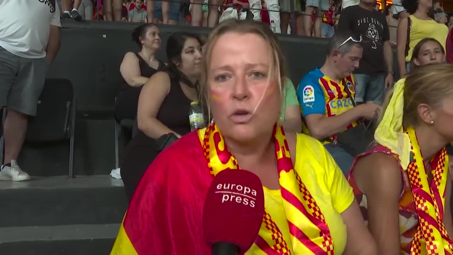 La afición celebra la victoria de España en la final del Mundial | El ...