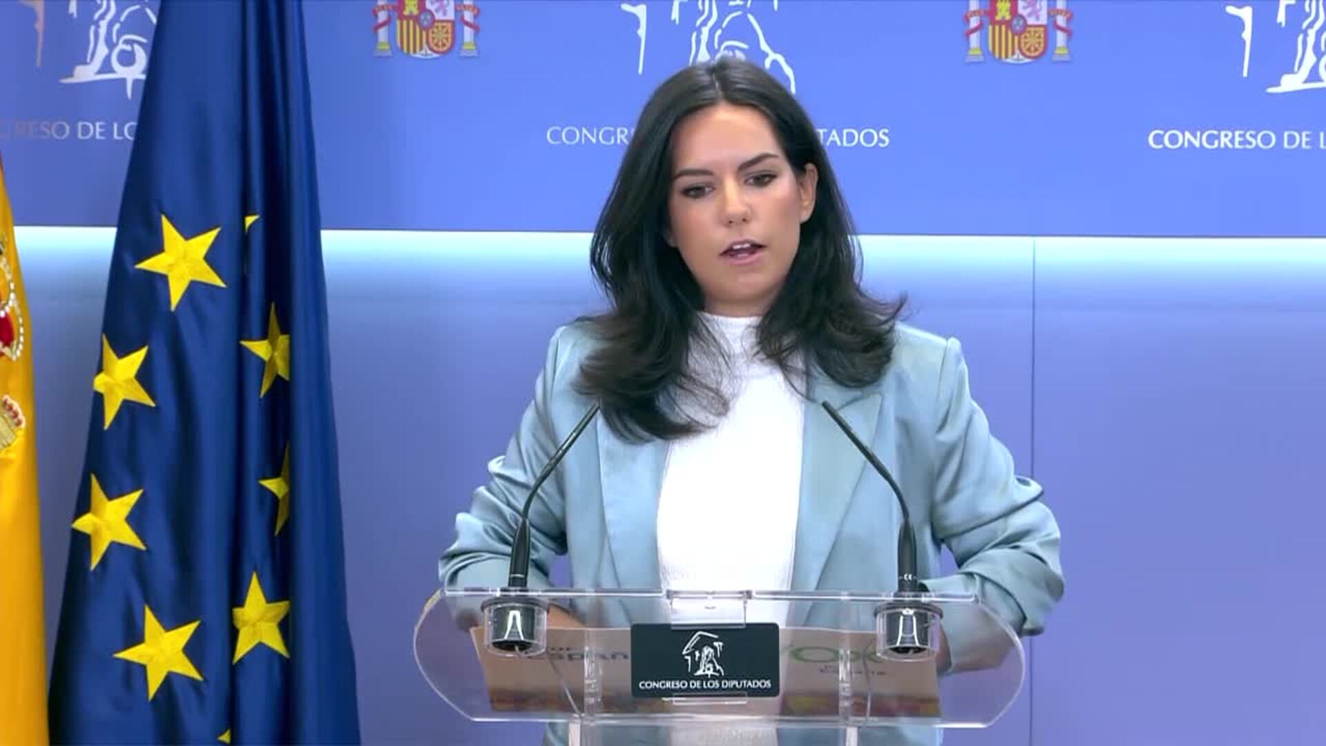 Cruce de reproches entre bloques por la manifestación del PP contra la posible amnistía al ...