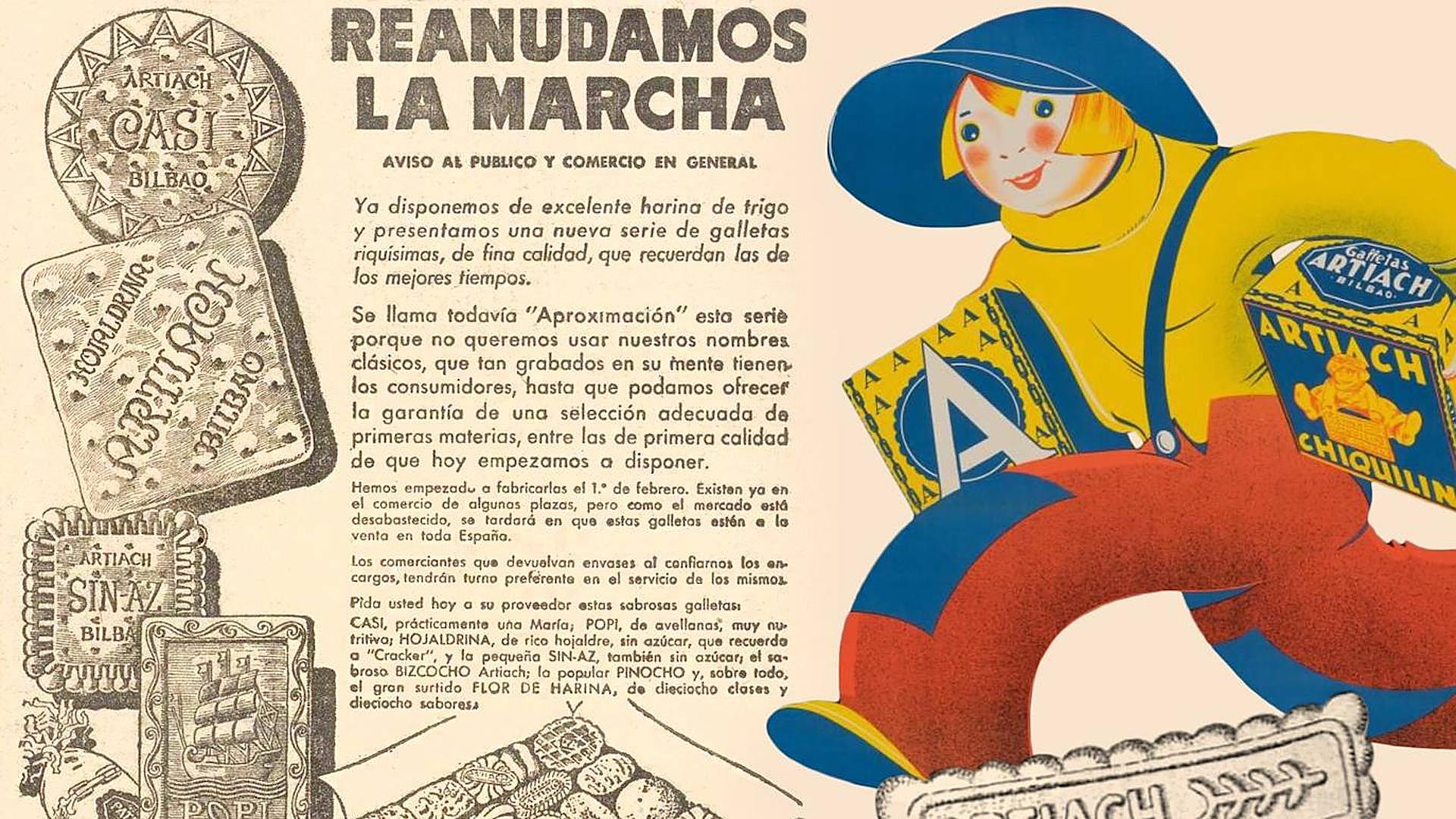 Cuando las galletas bilbaínas Chiquilín fueron Chavalín | El Correo