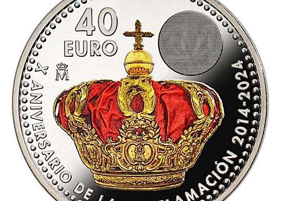 La nueva moneda de 40 euros disponible desde el próximo mes | El Correo