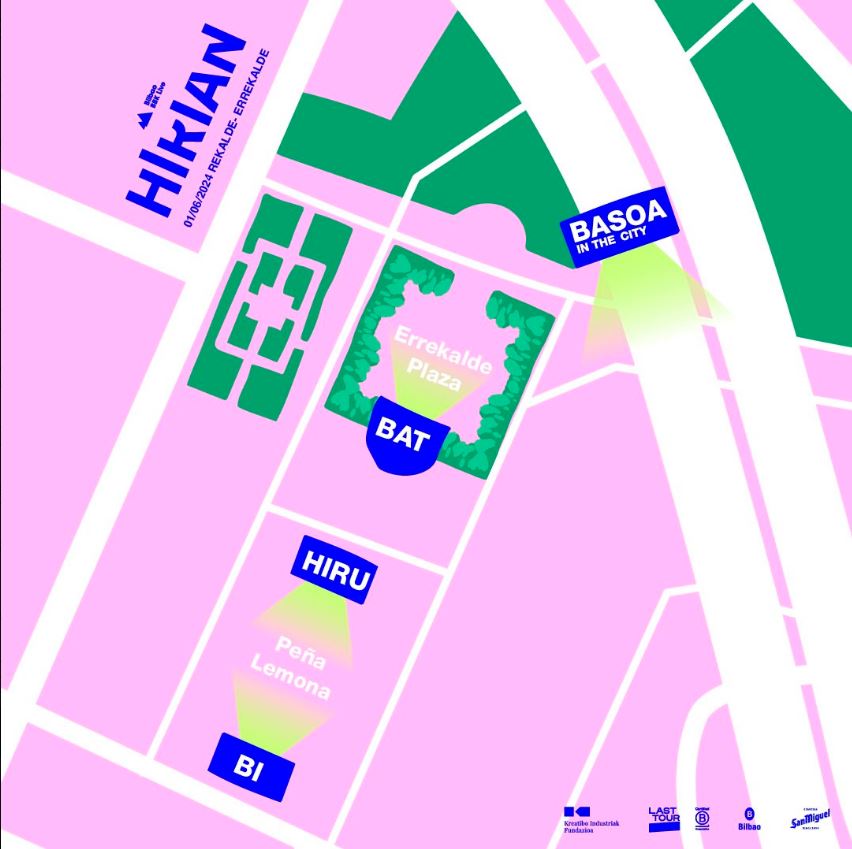 Programación completa del festival Hirian en Rekalde: horarios y ...