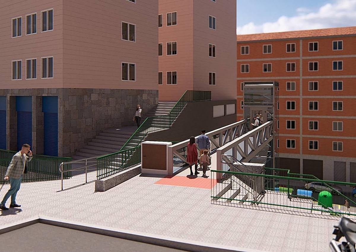 El Ayuntamiento de Bilbao instalará un nuevo ascensor en Santutxu | El ...