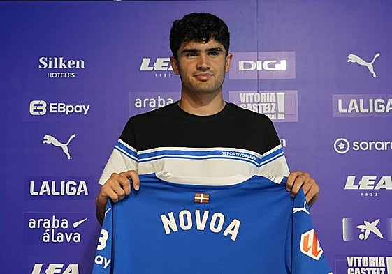 Fichajes Alavés: Hugo Novoa: «Me veo más de lateral, es donde tengo ...