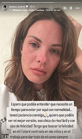 Jessica Bueno reaparece llorando tras su ruptura con Luitingo | El Correo