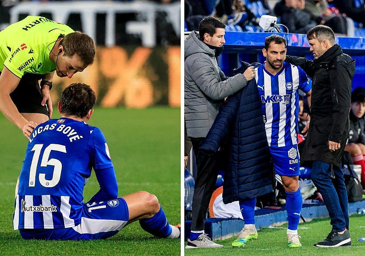 Alavés-Sevilla: La Copa pasa factura en forma de doble lesión | El Correo