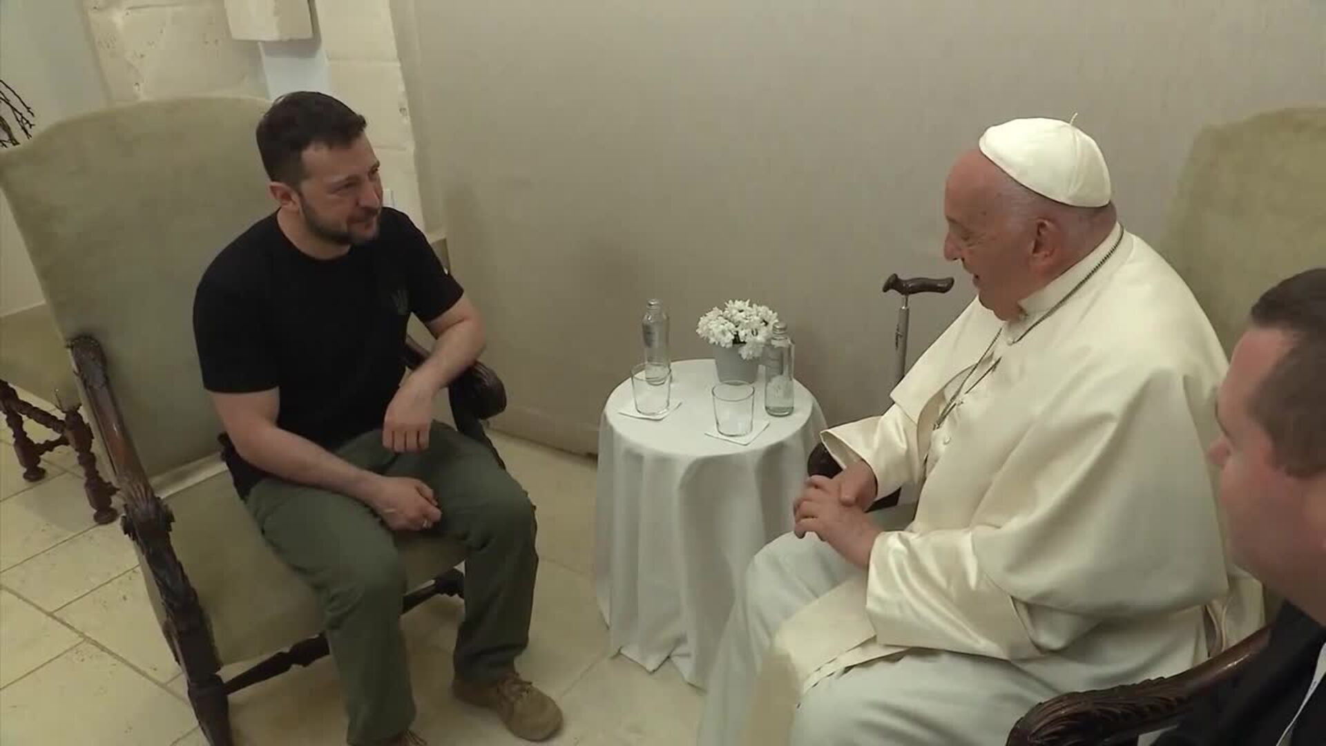 El Papa ha pasado una "noche tranquila y está descansando", según el ...